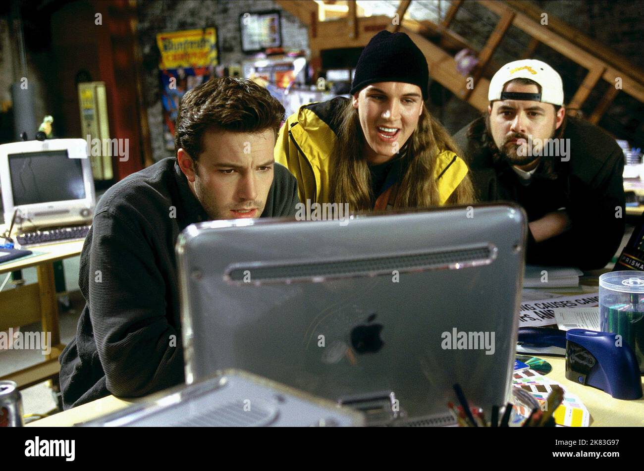 Ben Affleck, Jason Mewes & Kevin Smith Film: Jay And Silent Bob Strike ...