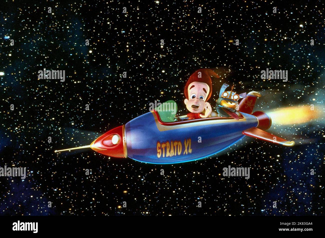 Jimmy & Goddard Film: Jimmy Neutron: Boy Genius (2001) Characters ...