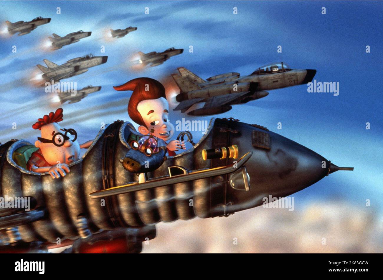 Jimmy, Carl Wheezer & Goddard Film: Jimmy Neutron: Boy Genius (2001 ...