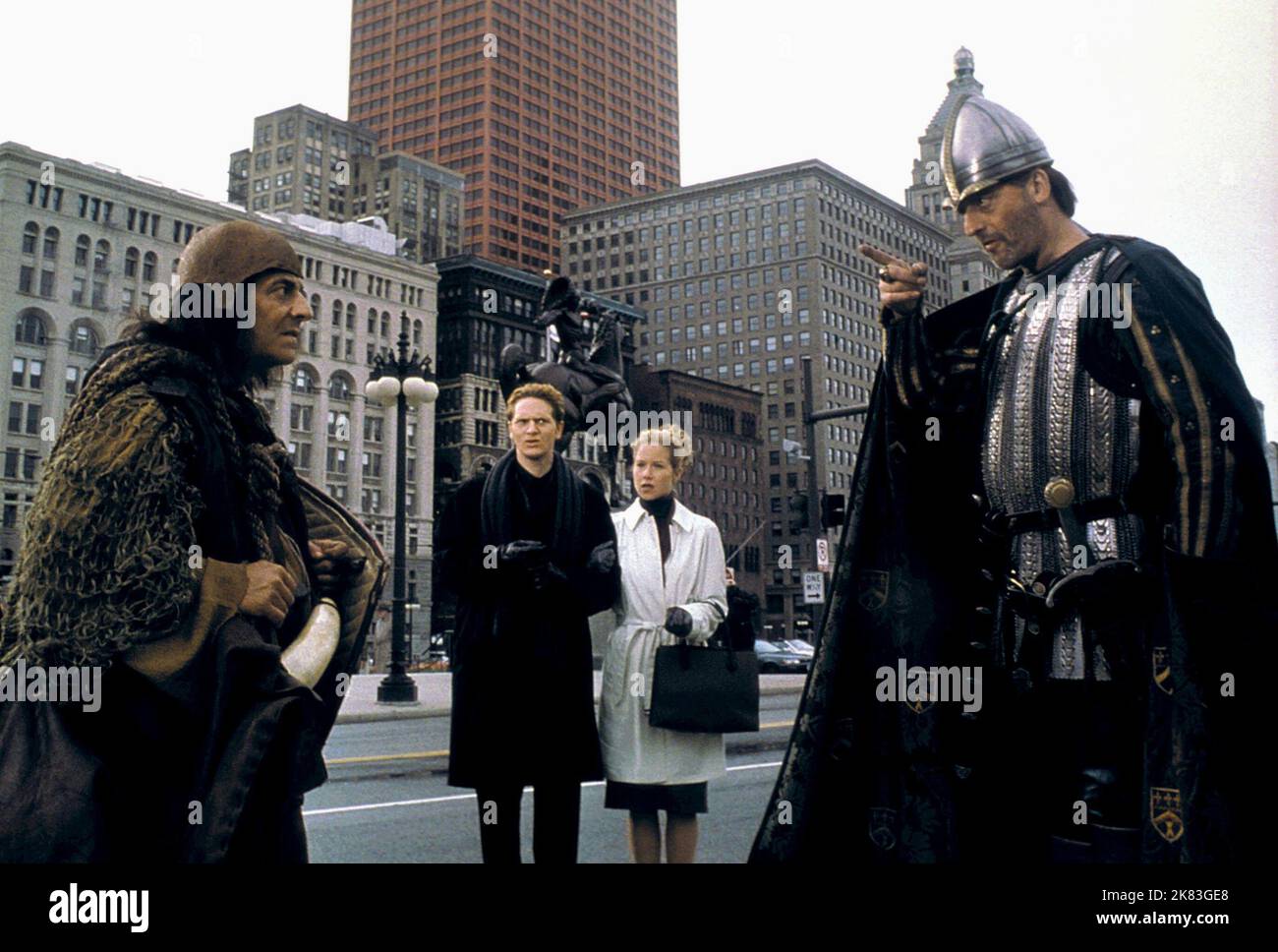 Jean reno christina applegate visiting hi-res stock photography and ...