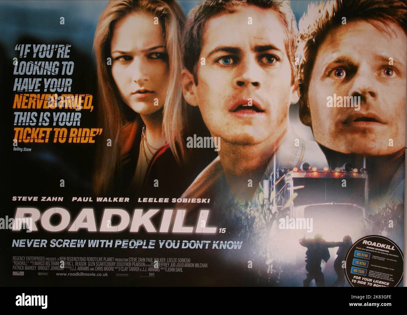 Joy ride movie poster hi-res stock photography and images - Alamy