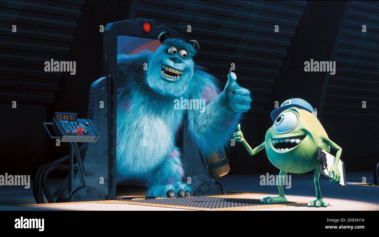 Sulley & Mike Film: Monsters, Inc.; Monsters Inc. (USA 2001) Regie ...