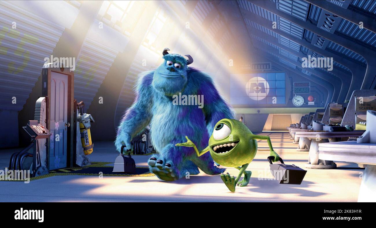 Sulley & Mike Film: Monsters, Inc.; Monsters Inc. (USA 2001) Regie ...
