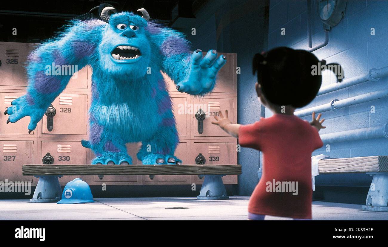 Sulley & Boo Film: Monsters, Inc.; Monsters Inc. (USA 2001) Regie: Pete ...