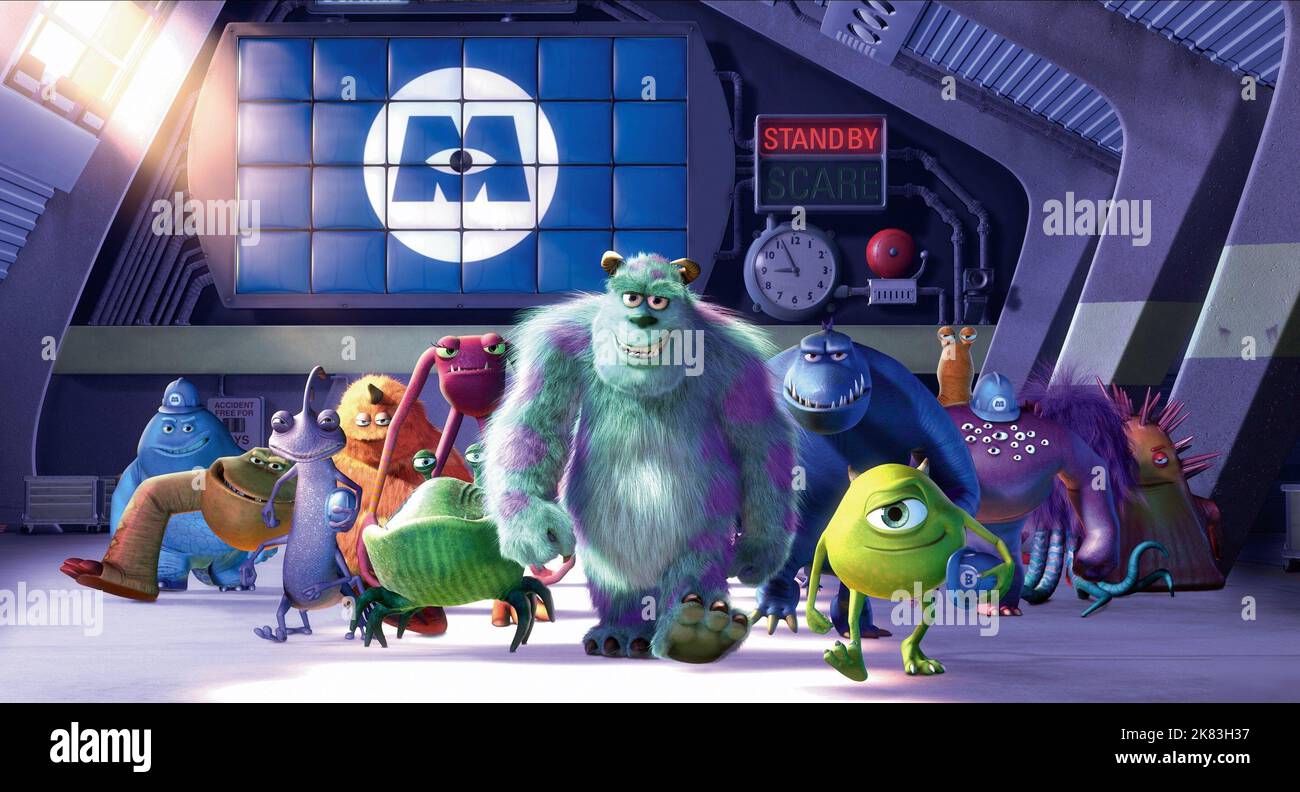 Monsters Inc Randall En Mike 2005 McDonalds Happy Meal Monsters Inc