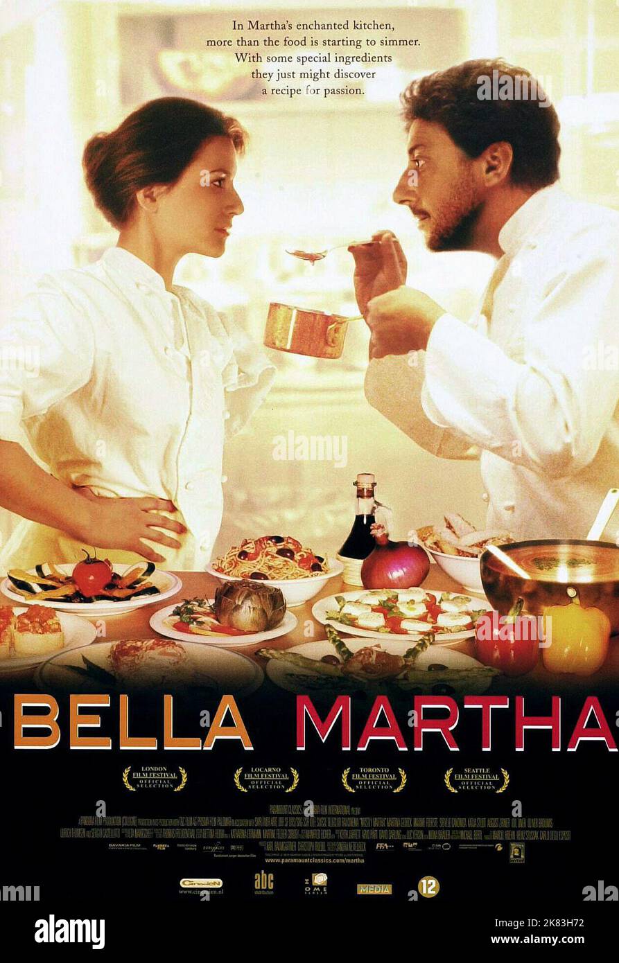 Martina Gedeck & Sergio Castellitto Film: Mostly Martha; Bella Martha ...