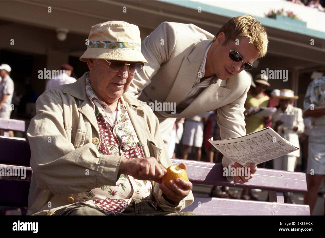 Carl Reiner & Brad Pitt Film: Ocean'S Eleven; Ocean'S 11 (USA 2001 ...