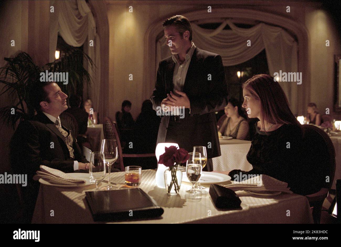 Andy Garcia, George Clooney & Julia Roberts Film: Ocean'S Eleven; Ocean ...