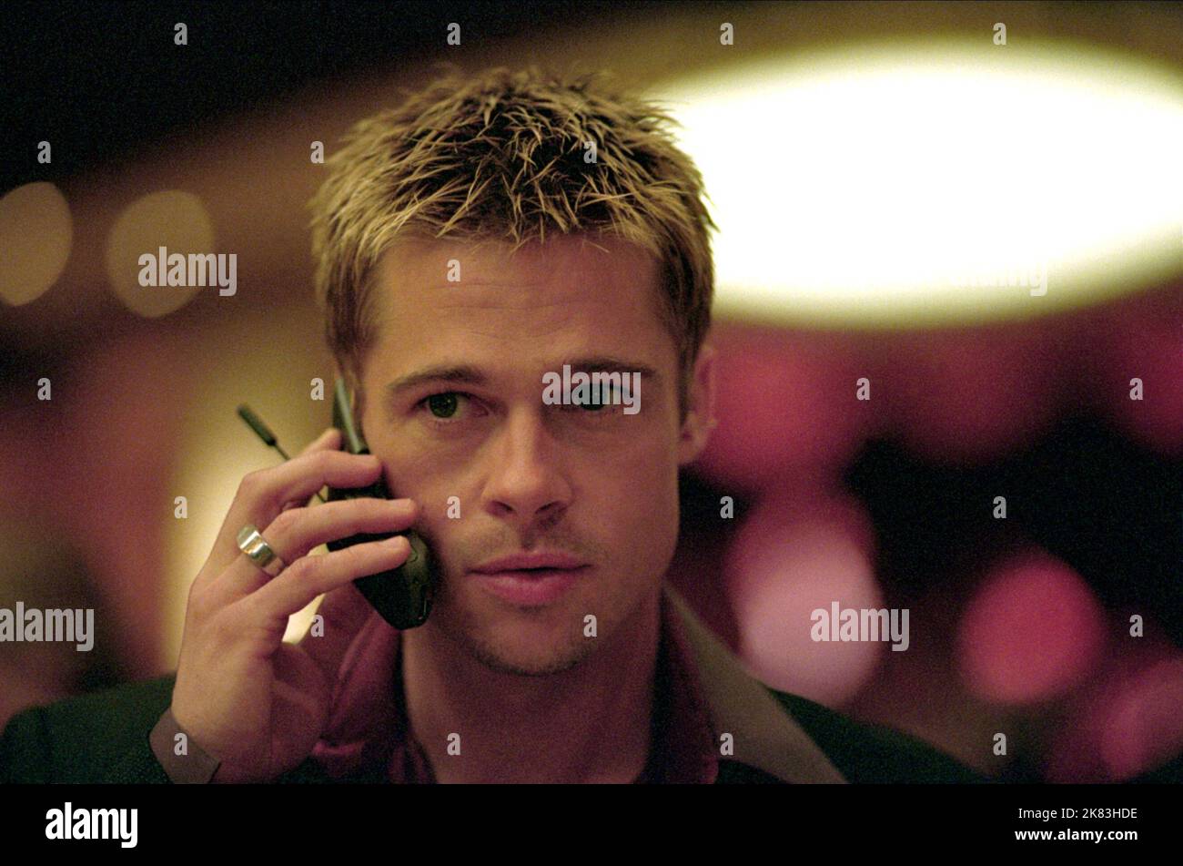 Brad Pitt Film: Ocean'S Eleven; Ocean'S 11 (USA 2001) Characters: Rusty Ryan Director: Steven ...