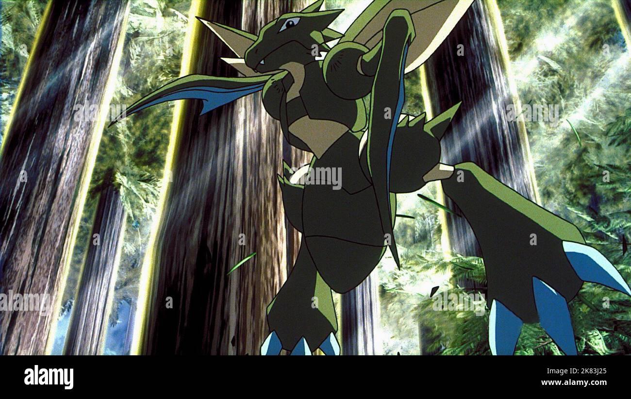 Scyther pokemon 4ever pokemon movie hi-res stock photography and images ...