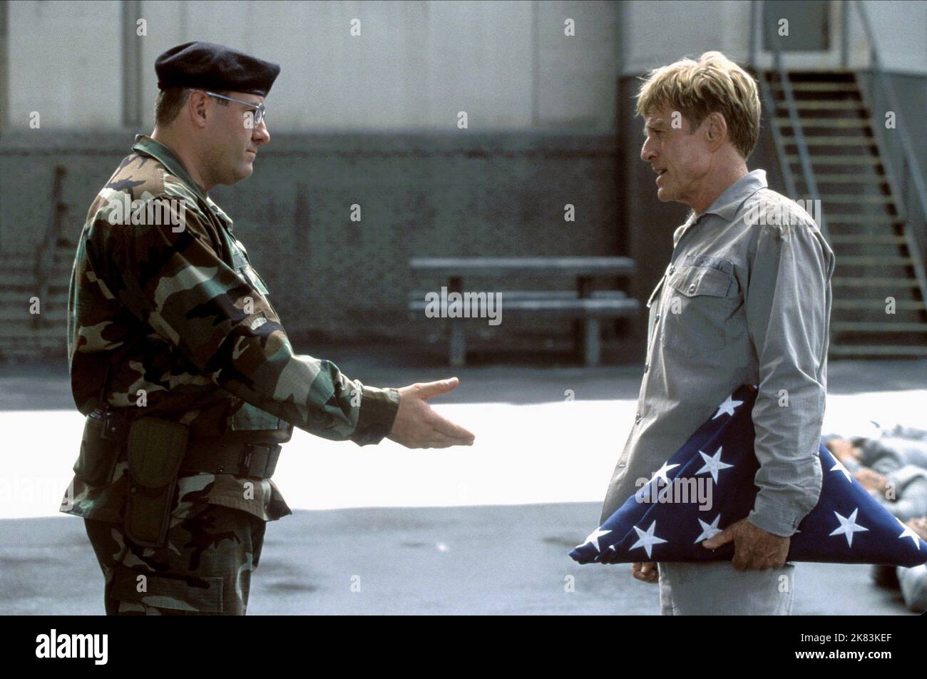 James Gangolfini & Robert Redford Film: The Last Castle (2001 ...