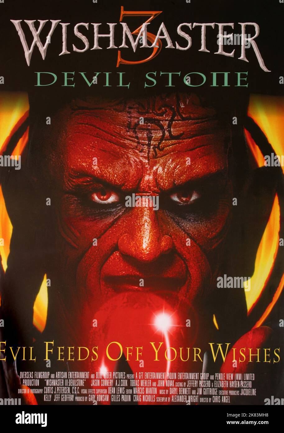 Film Poster Film: Wishmaster 3: Devil Stone (2001) Director: Chris ...