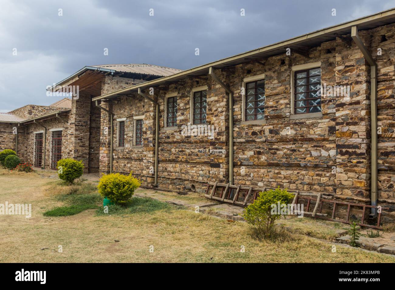 Archaeological museum building at the Northern stelae field in Axum ...