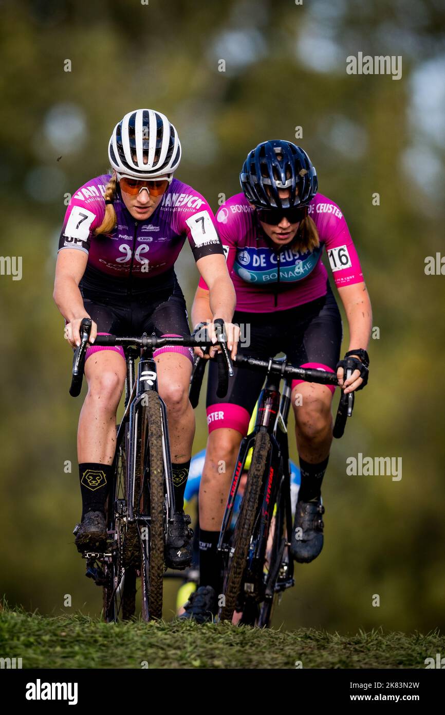 Ardooie, Belgium. 20th Oct, 2022. Belgian Alicia Franck pictured in ...