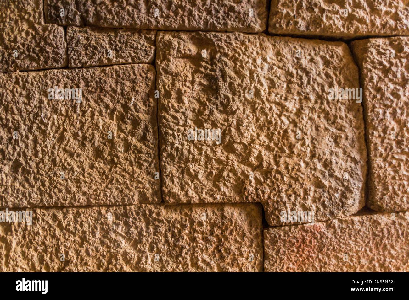 Detail of stones of Kings Kaleb and Gebre Meskel tombs in Axum ...
