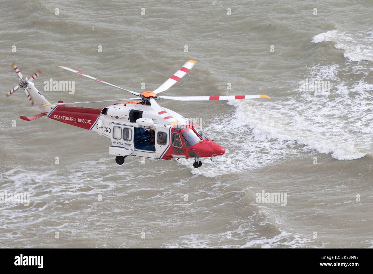 Coastguard and Air ambulance attend incident on South cliffs of the UK ...