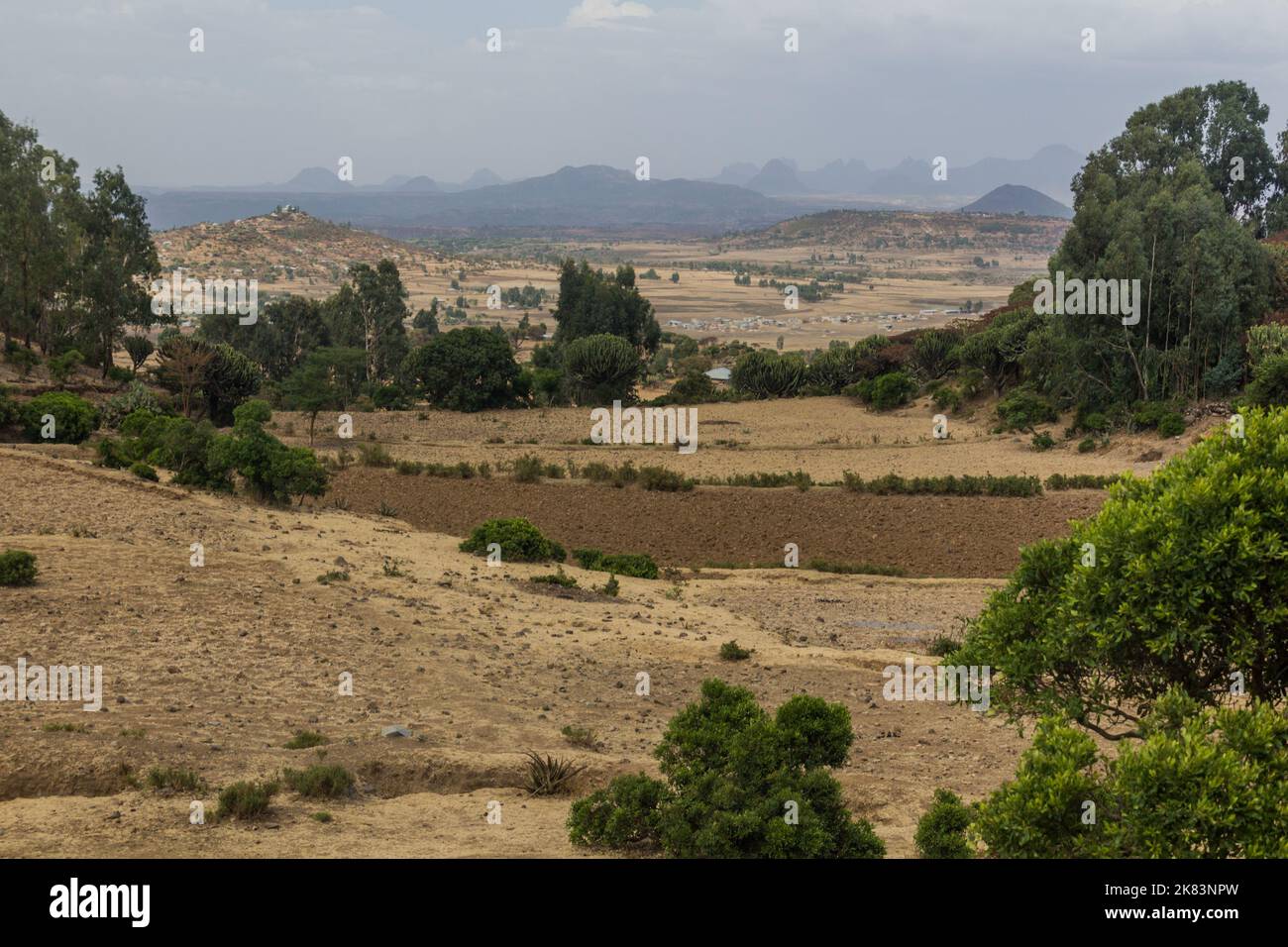 Rural landscape near Axum, Ethiopia Stock Photo - Alamy