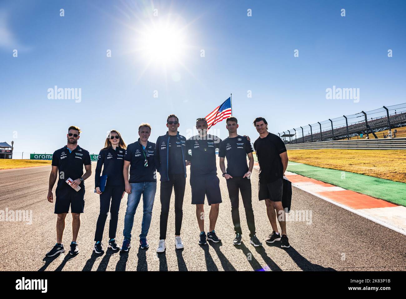 Williams racing walk circuit team hi-res stock photography and images ...
