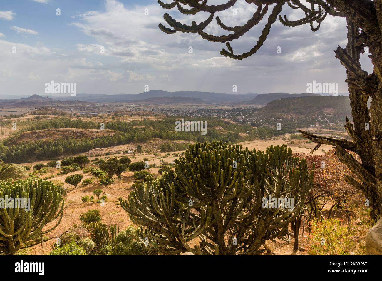 Rural landscape near Axum, Ethiopia Stock Photo - Alamy