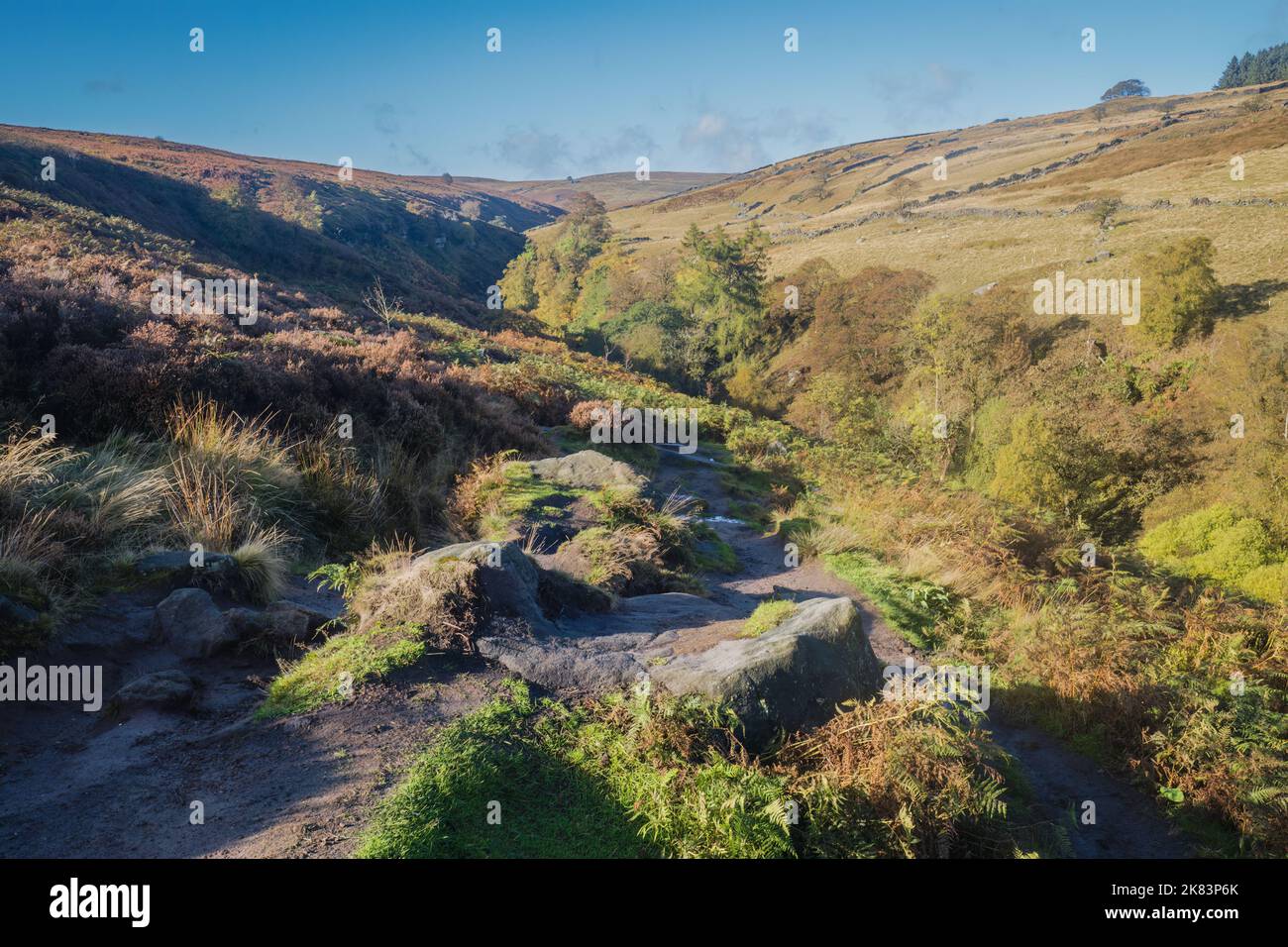 Footpath to the Bronte Falls and Wutherung Heights Stock Photo - Alamy