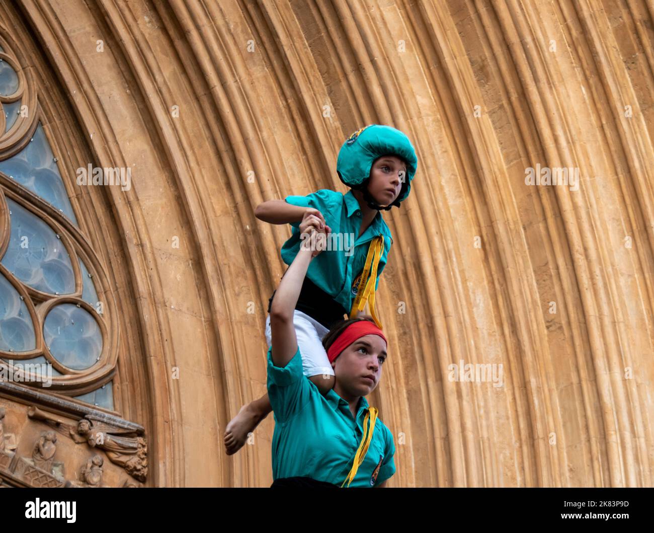 Torre humana castell hi-res stock photography and images - Alamy