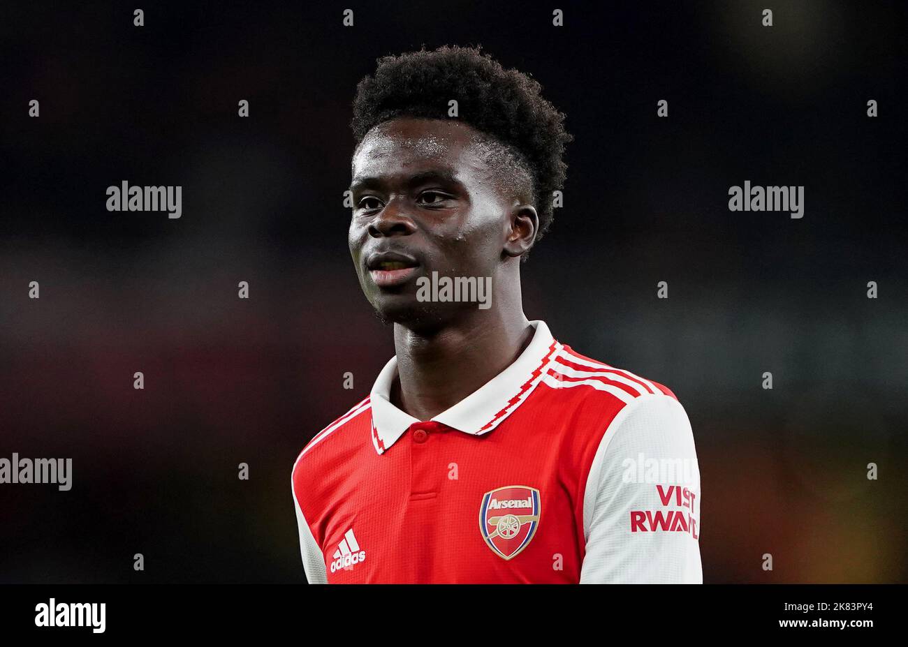 Bukayo saka arsenal 2022 october hi-res stock photography and images ...