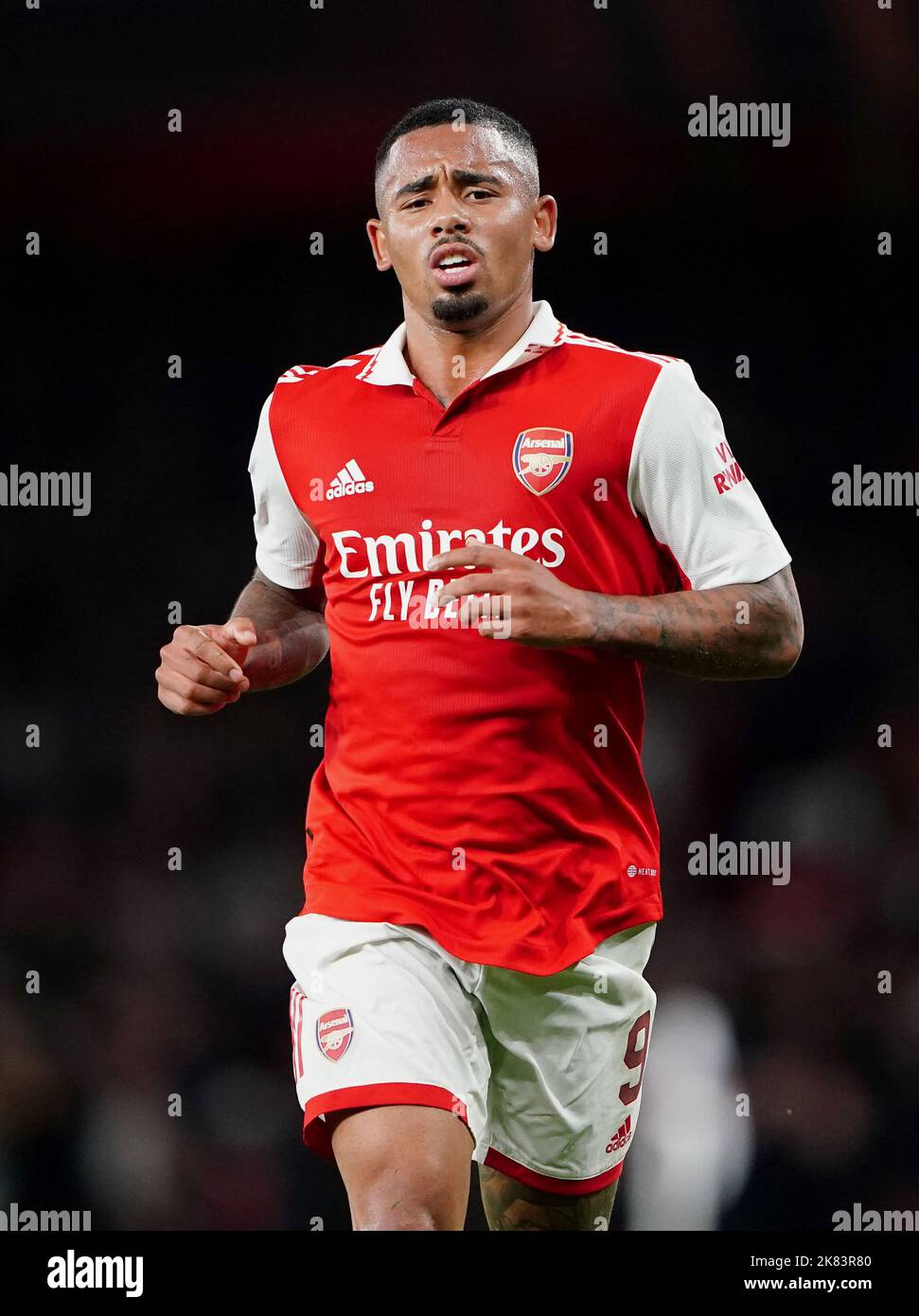 Arsenal's Gabriel Jesus during the UEFA Europa League, Group A match at ...