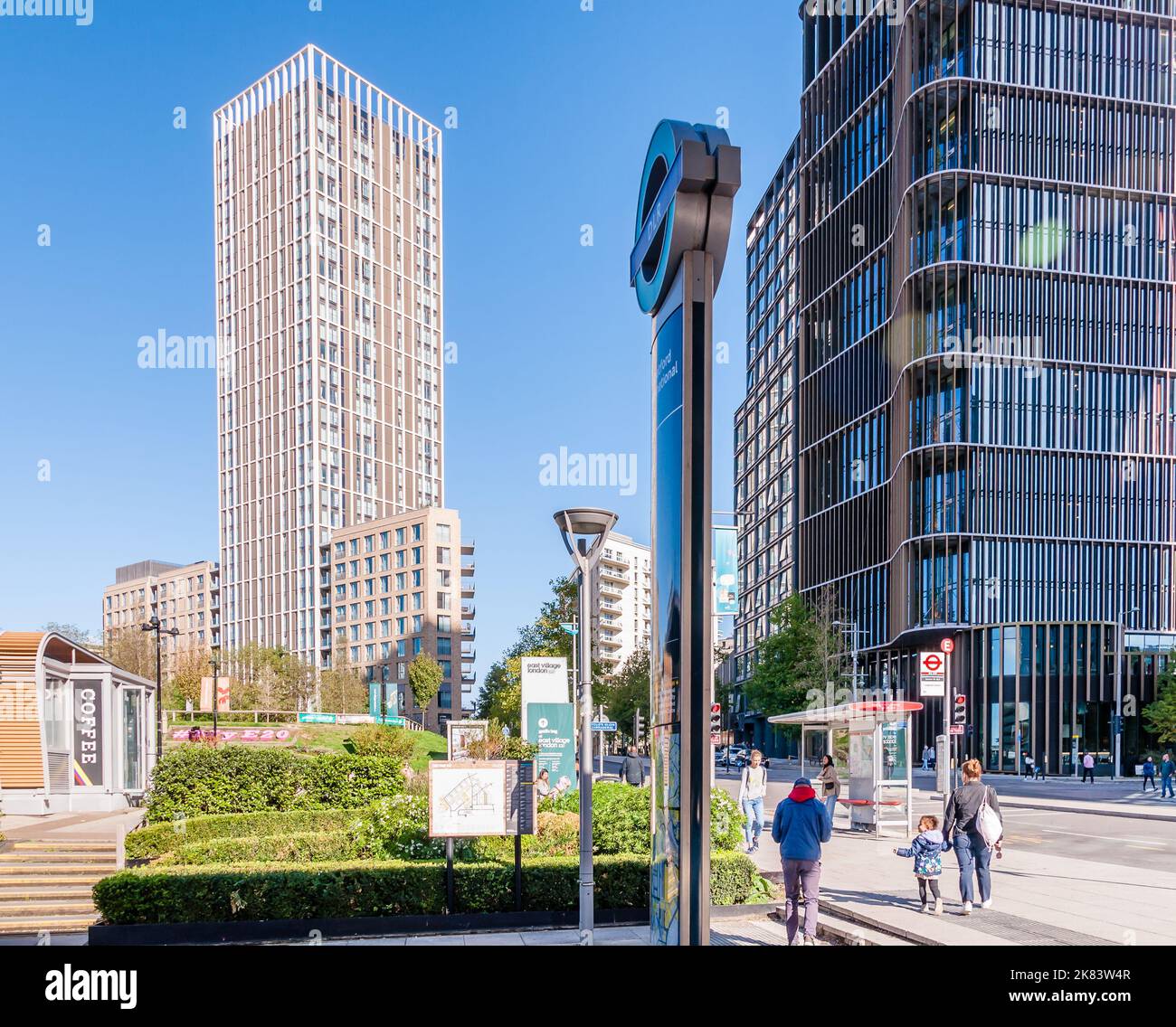 East Village London development at Stratford, London, England, United ...