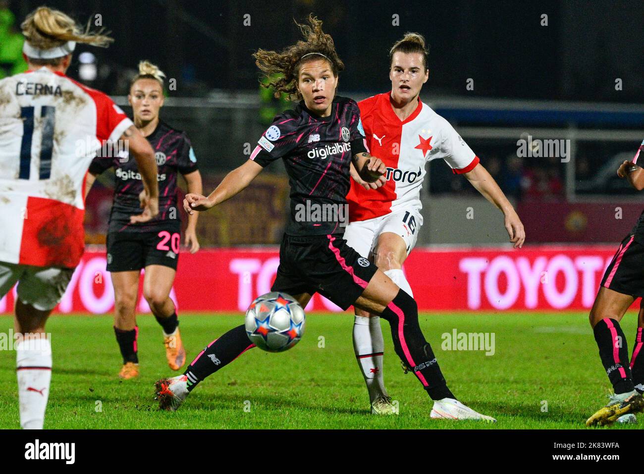 Rome, Italy. 20th Oct, 2022. Elena Linari (AS Roma Women) during the ...