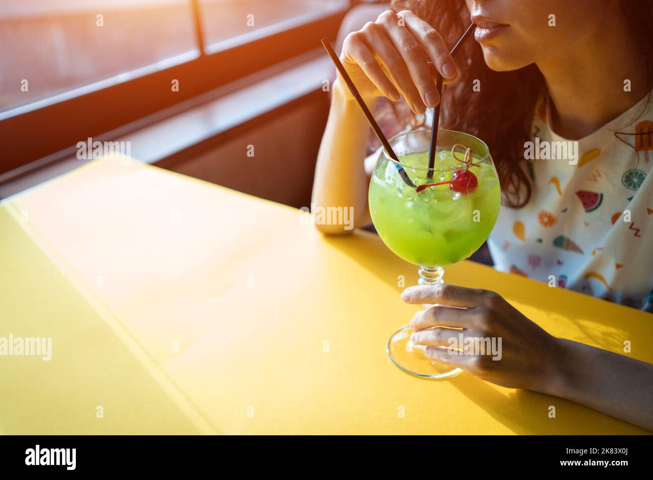 Midori cocktail hi-res stock photography and images - Alamy