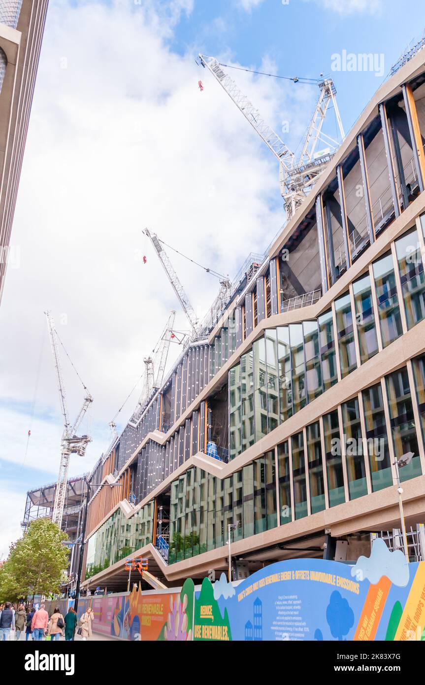 New development in King’s Cross Stock Photo - Alamy