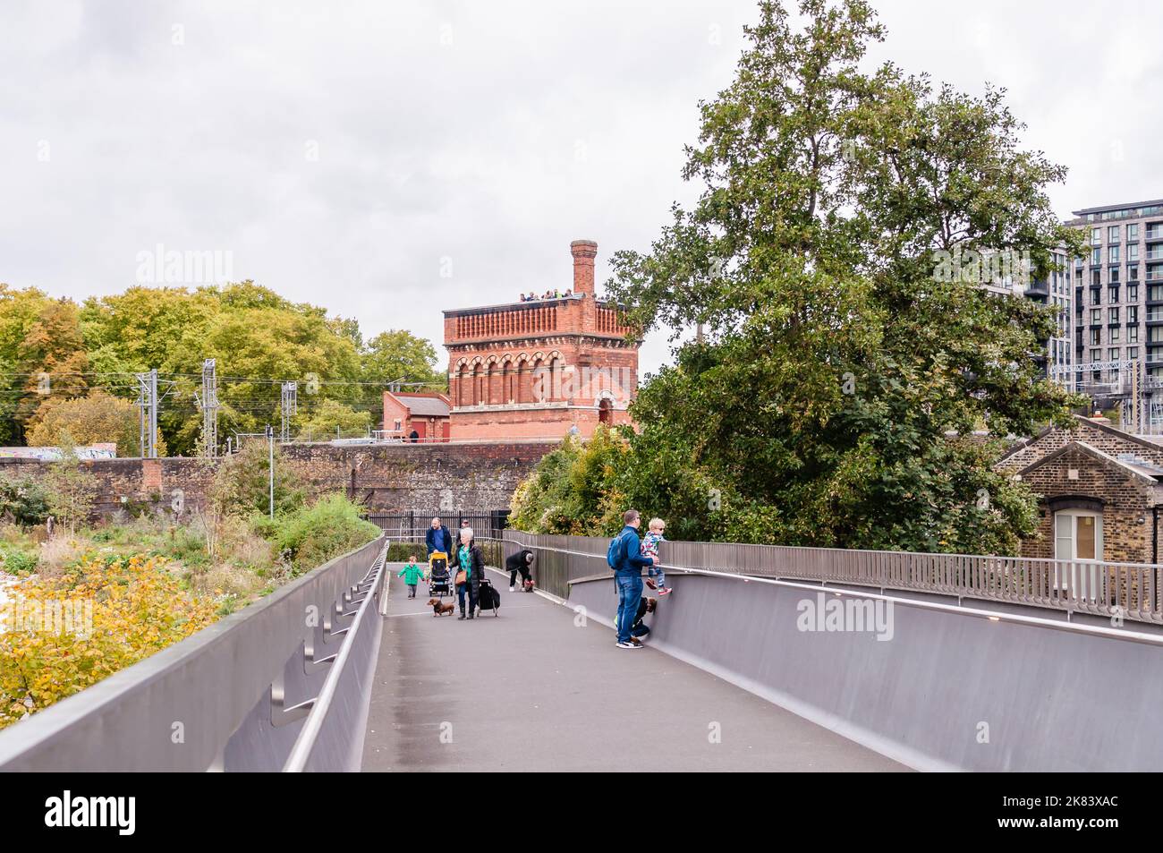 St pancras water tower hi-res stock photography and images - Alamy