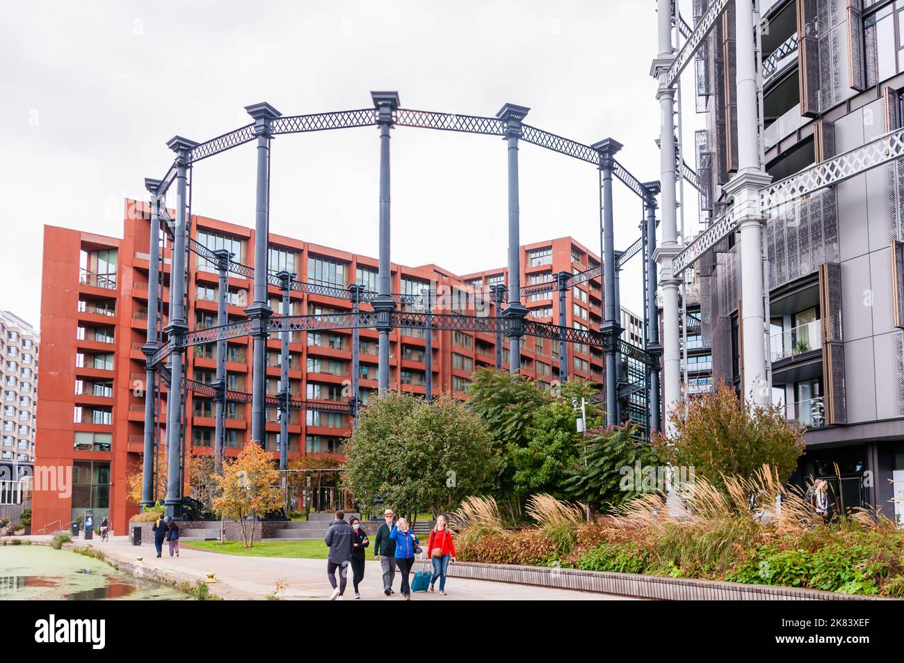 Coal Drops Yard, part of the Kings Cross St Pancras redevelopment and ...