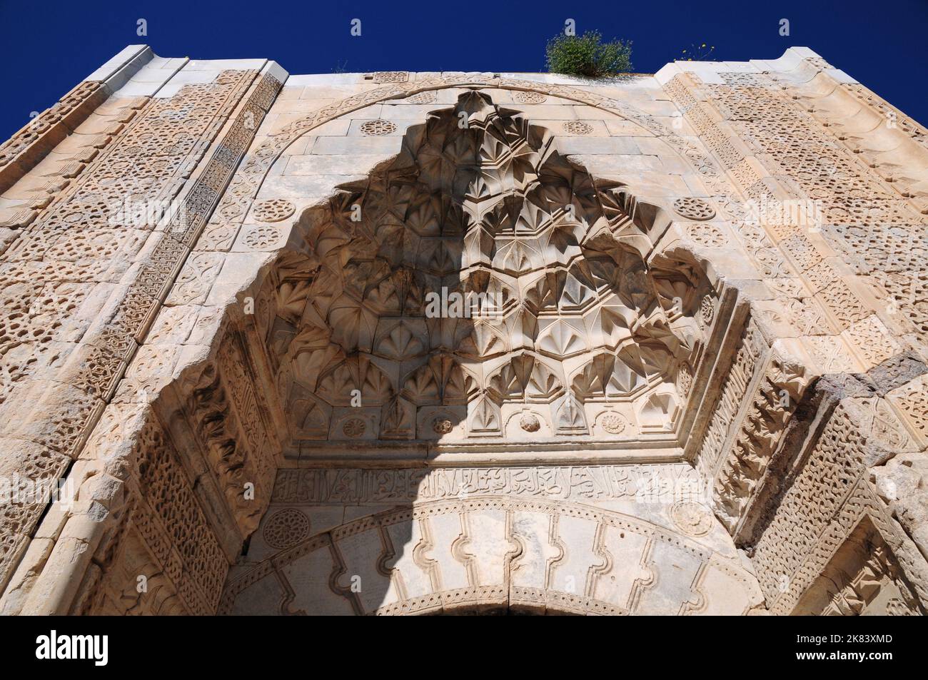 Located in Aksaray, Turkey, Sultanhani caravanserai was built in the ...
