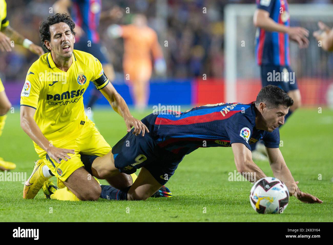 Barcelona, Spain. 20th Oct, 2022. Robert Lewandowski of FC Barcelona ...