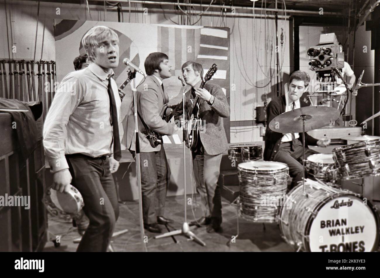 T-BONES UK pop group in January 1965. Photo: Tony Gale. NB not to be ...