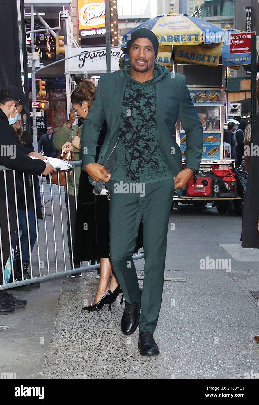 Station 19 Cast At `Good Morning America` -PICTURED: Boris Kodjoe ...