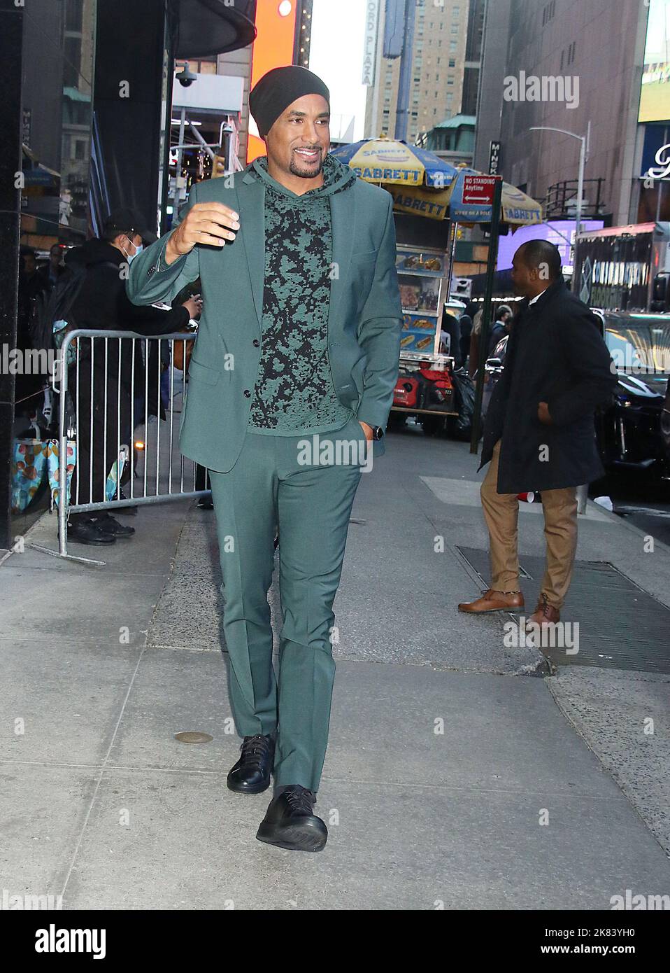 Station 19 Cast At `Good Morning America` -PICTURED: Boris Kodjoe ...