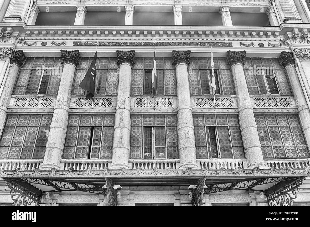 Northern facade of the Opera House, iconic theatre and major landmark ...