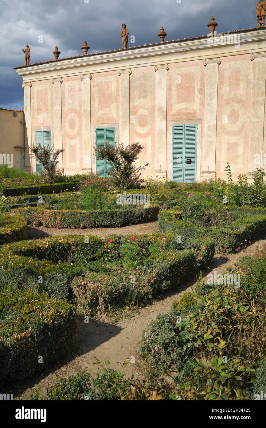 Porcelain museum in the Knight's Garden Terrace Boboli Gardens Florence ...