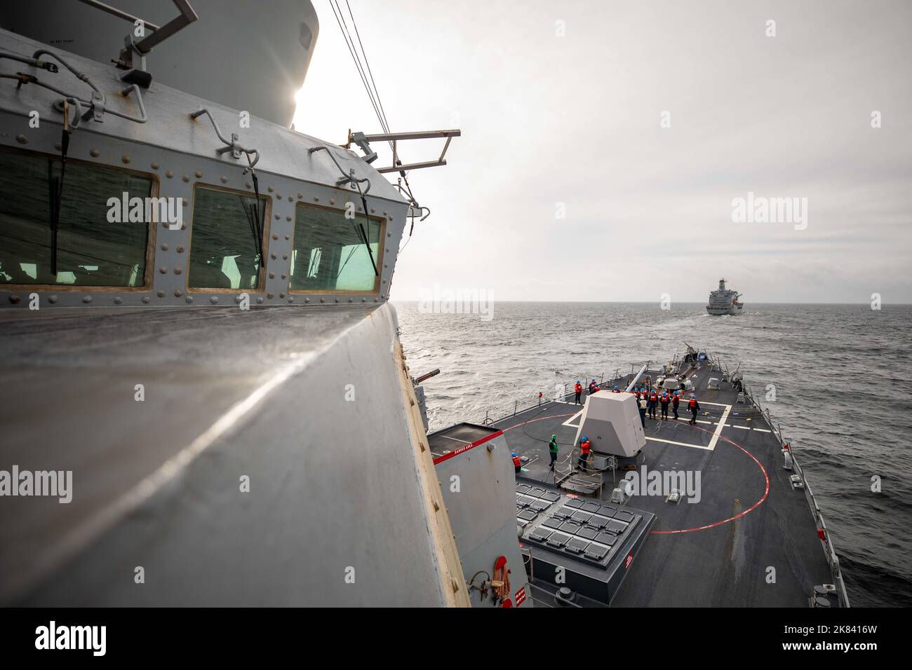 BALTIC SEA (Oct. 18, 2022) The Arleigh Burke-class guided-missile ...