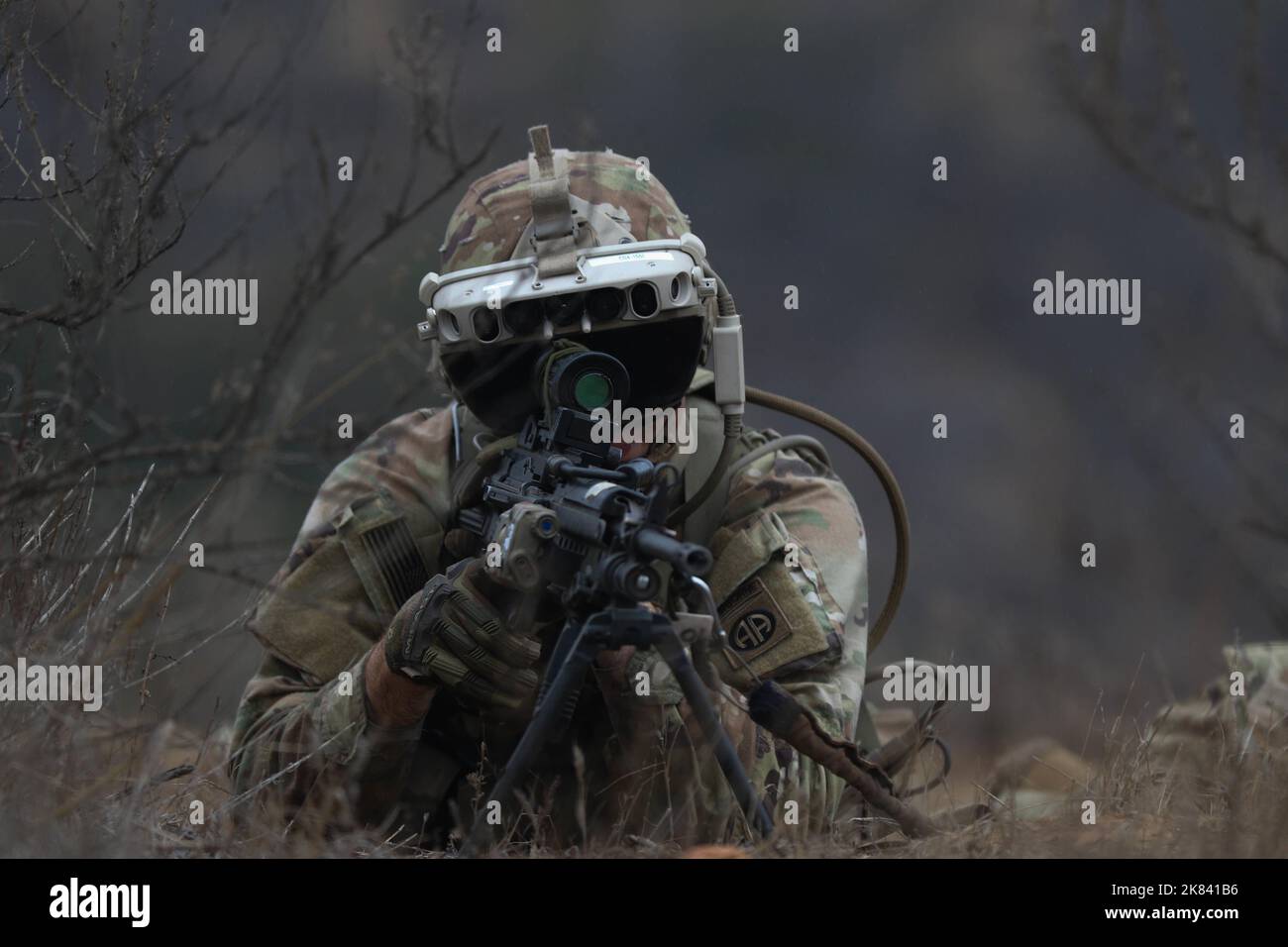 U.S. Army Soldiers assigned to 5th Squadron, 73rd Cavalry Regiment, 3rd ...