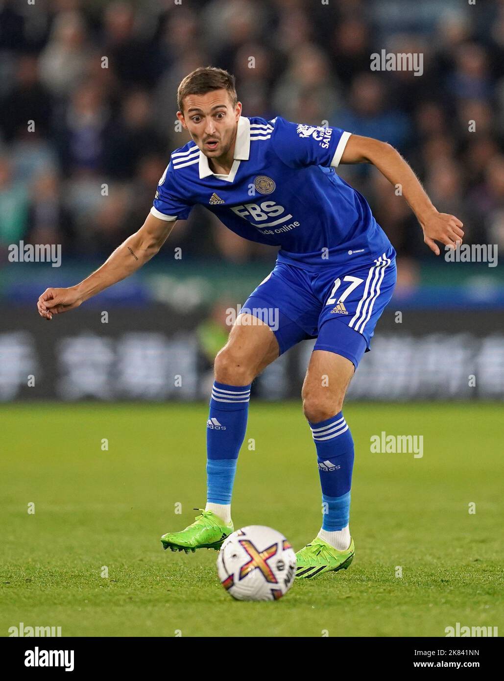 Leicester City's Timothy Castagne during the Premier League match at ...