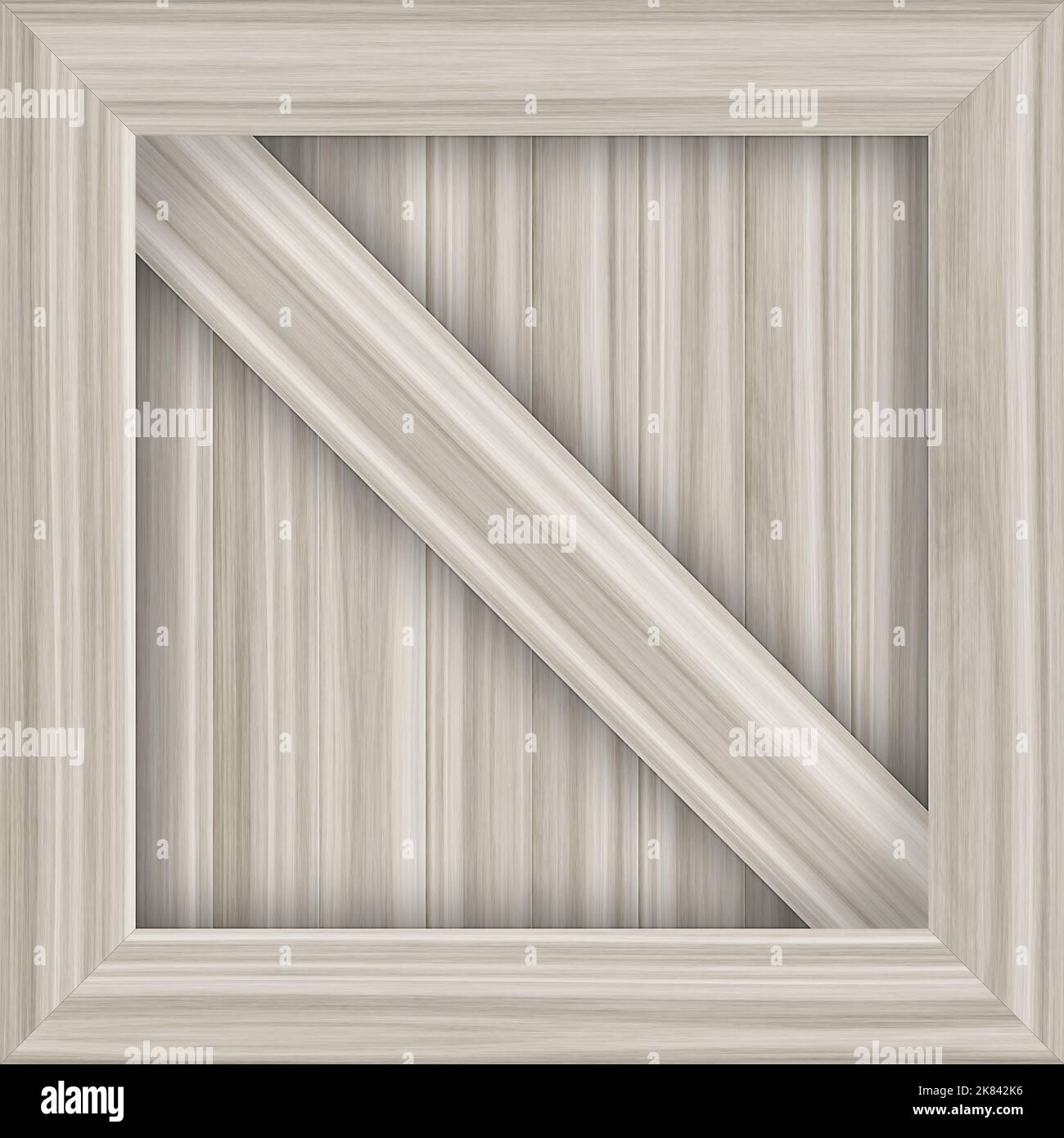 Decorative white wooden crate texture, seamless pattern with diagonal ...