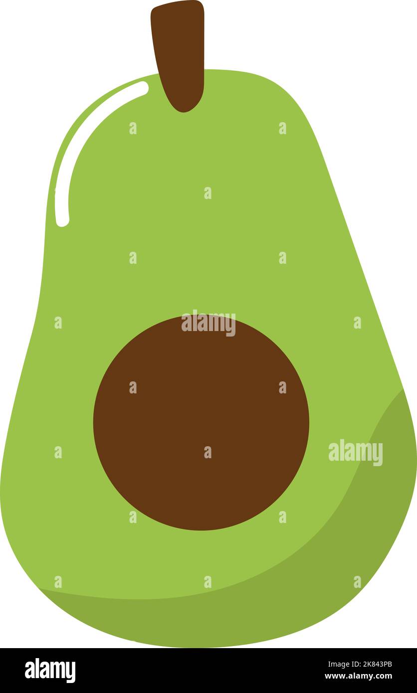 avocado vegetable icon Stock Vector Image & Art - Alamy