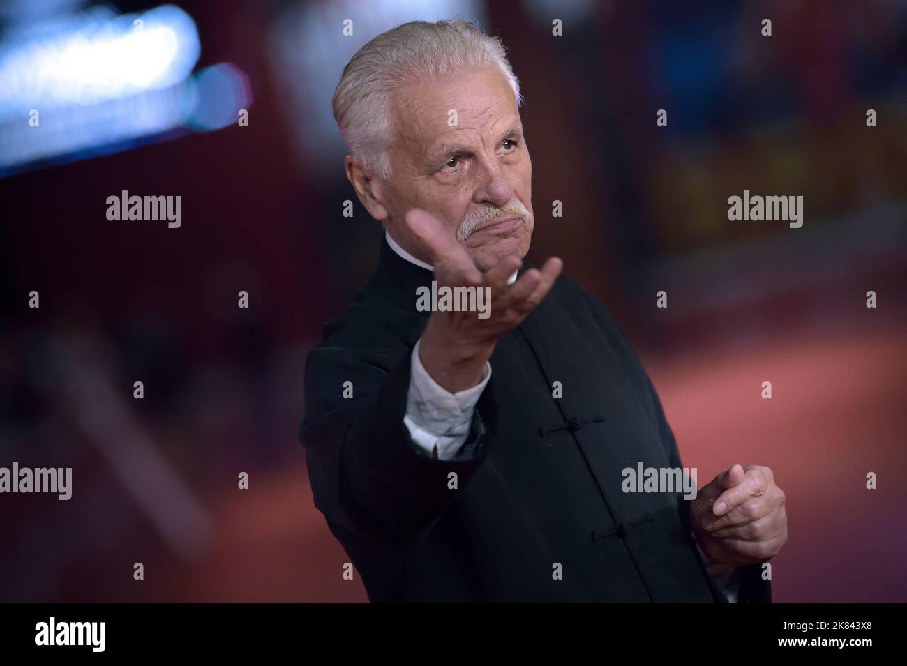 ROME, ITALY - OCTOBER 18: Michele Placido attend the red carpet for "L ...