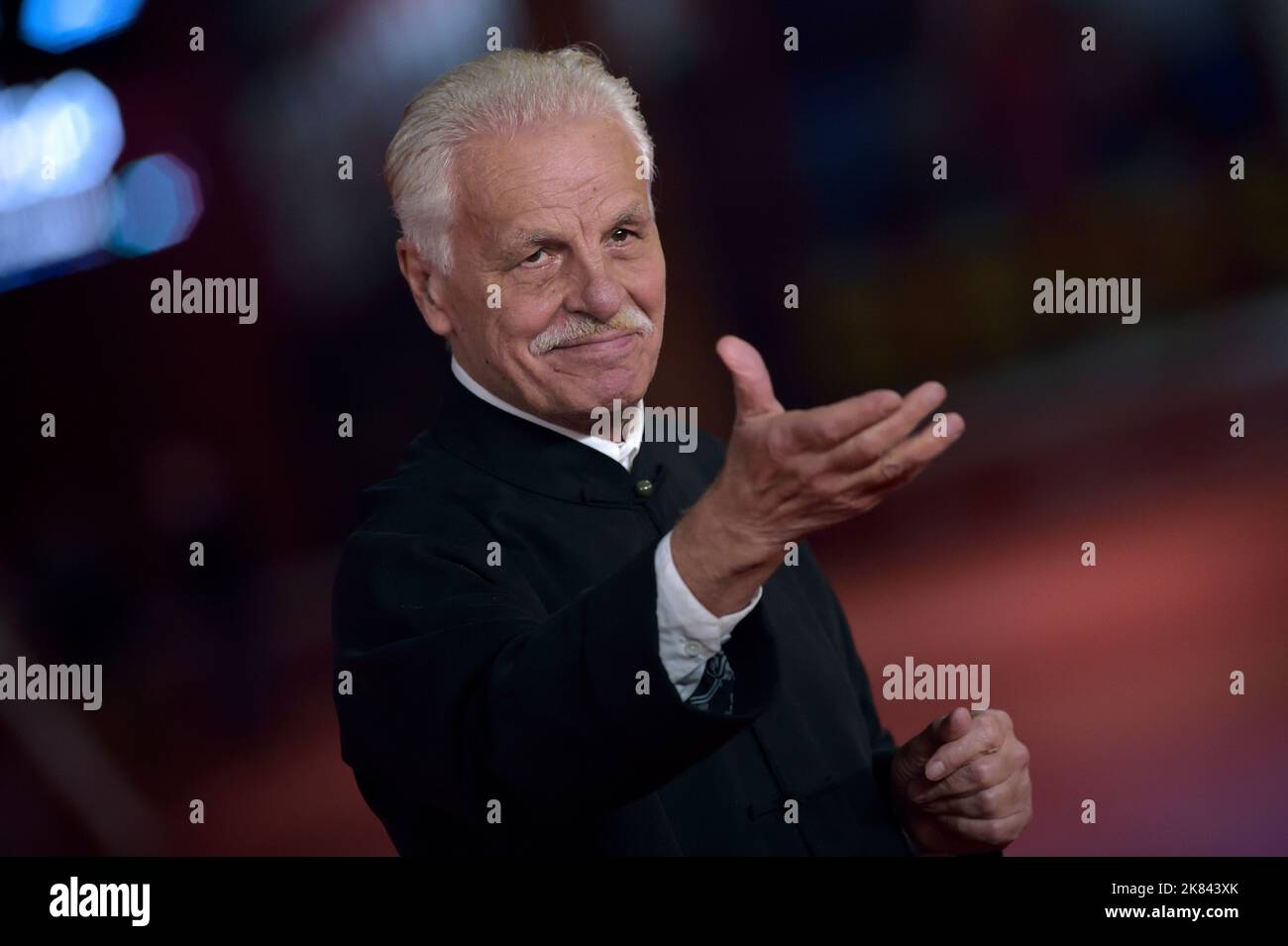 ROME, ITALY - OCTOBER 18: Michele Placido attend the red carpet for "L ...