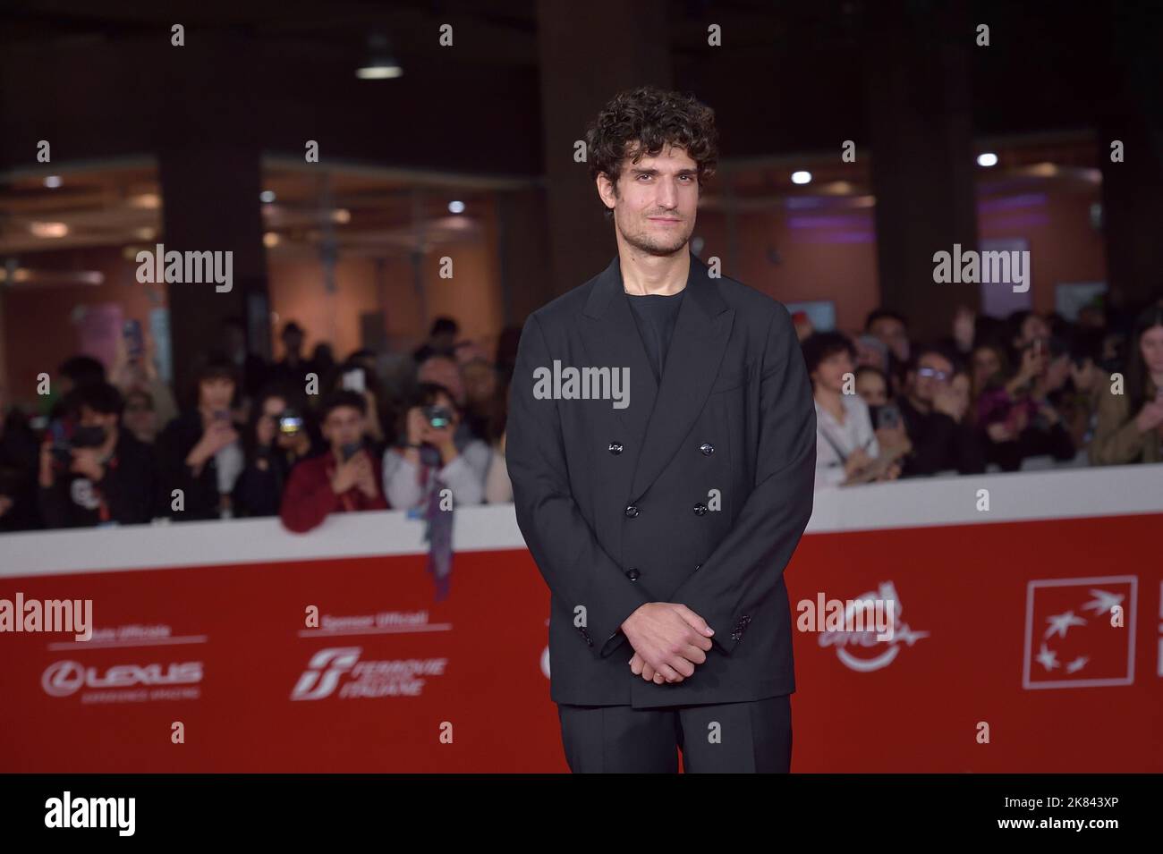 ROME, ITALY - OCTOBER 18:Louis Garrel attend the red carpet for "L ...