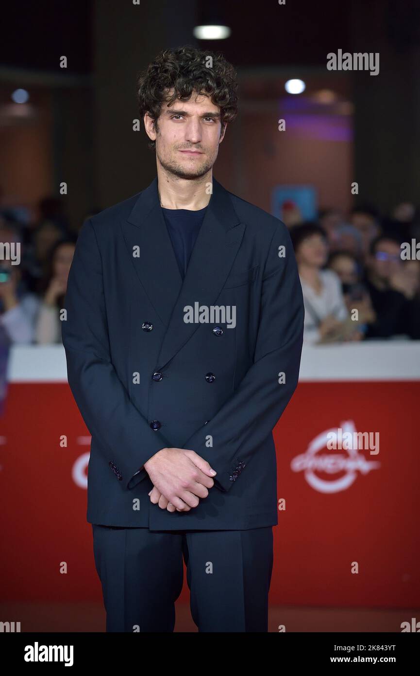 ROME, ITALY - OCTOBER 18:Louis Garrel attend the red carpet for "L ...