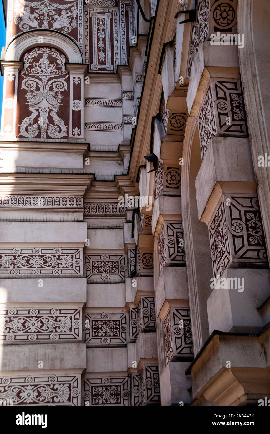 Sgraffito technique hi-res stock photography and images - Alamy